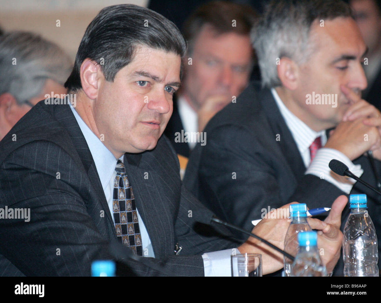 Ernst Young Global CEO James Turley attends 21st meeting of the ...