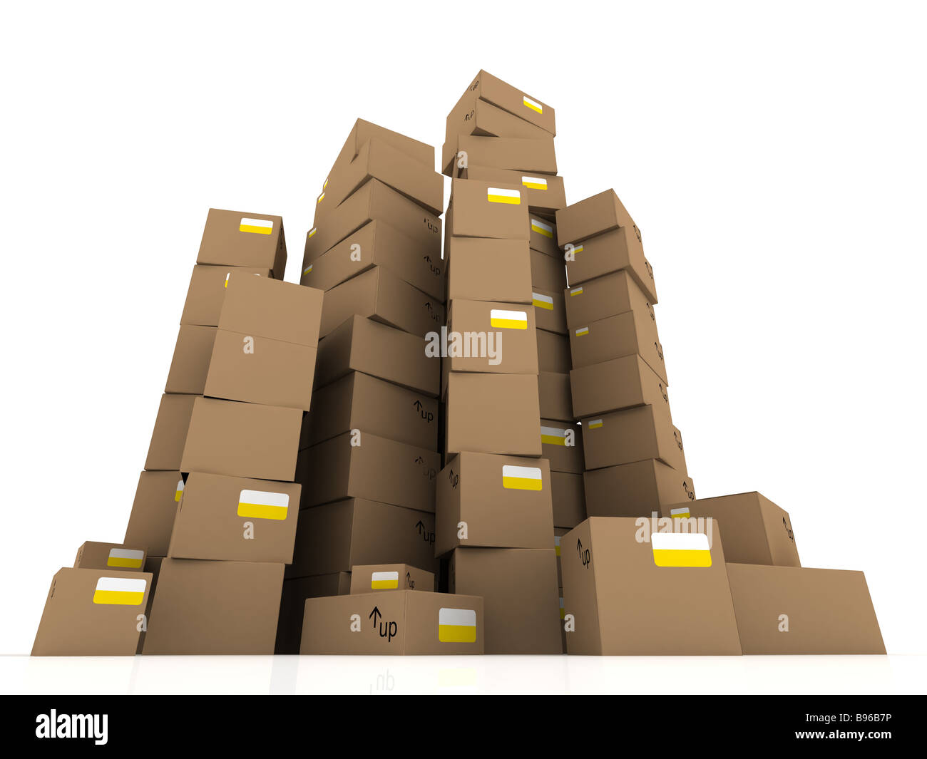 Corrugated cartons hi-res stock photography and images - Alamy