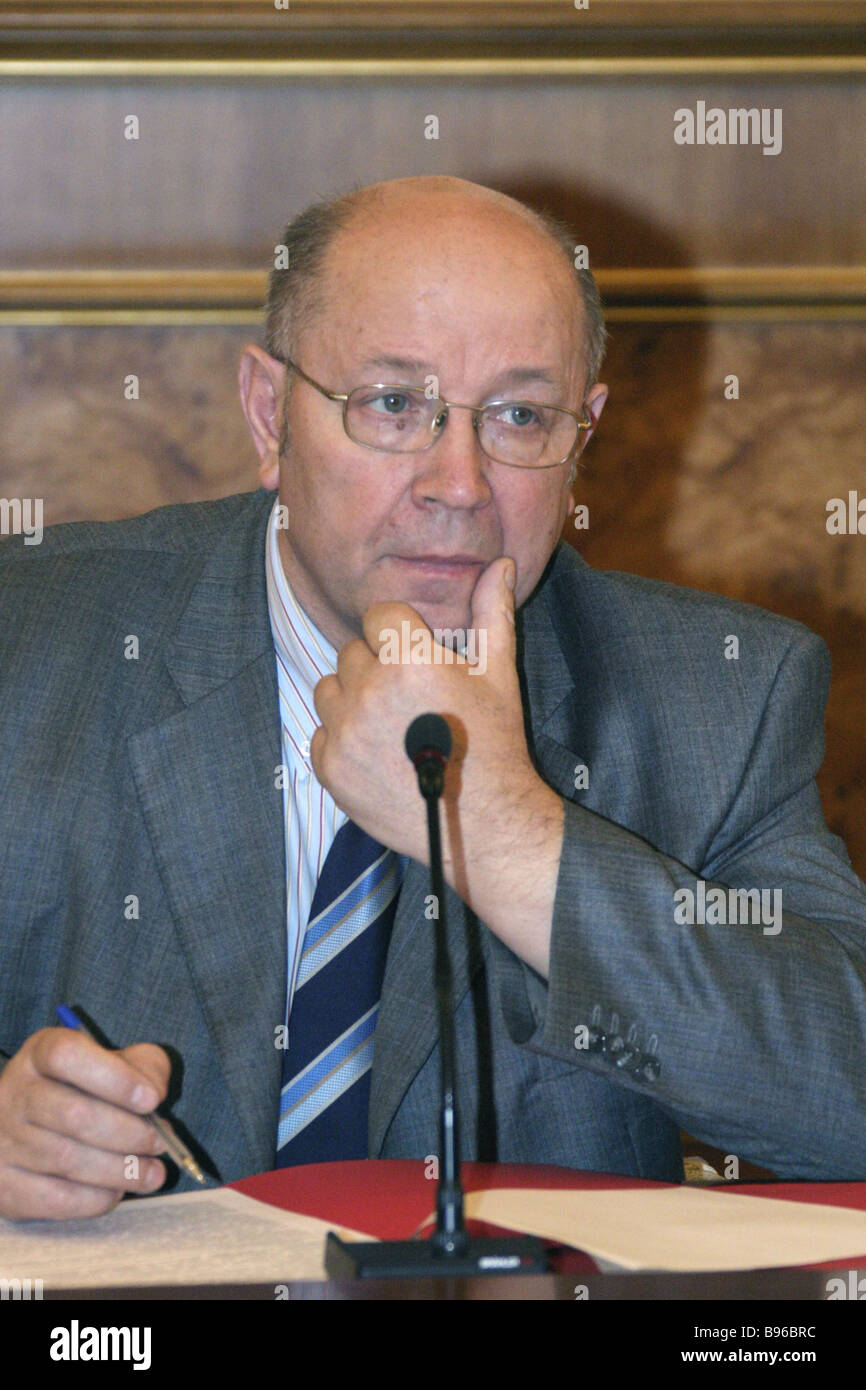 First Deputy Interior Minister Colonel General Alexander Chekalin ...