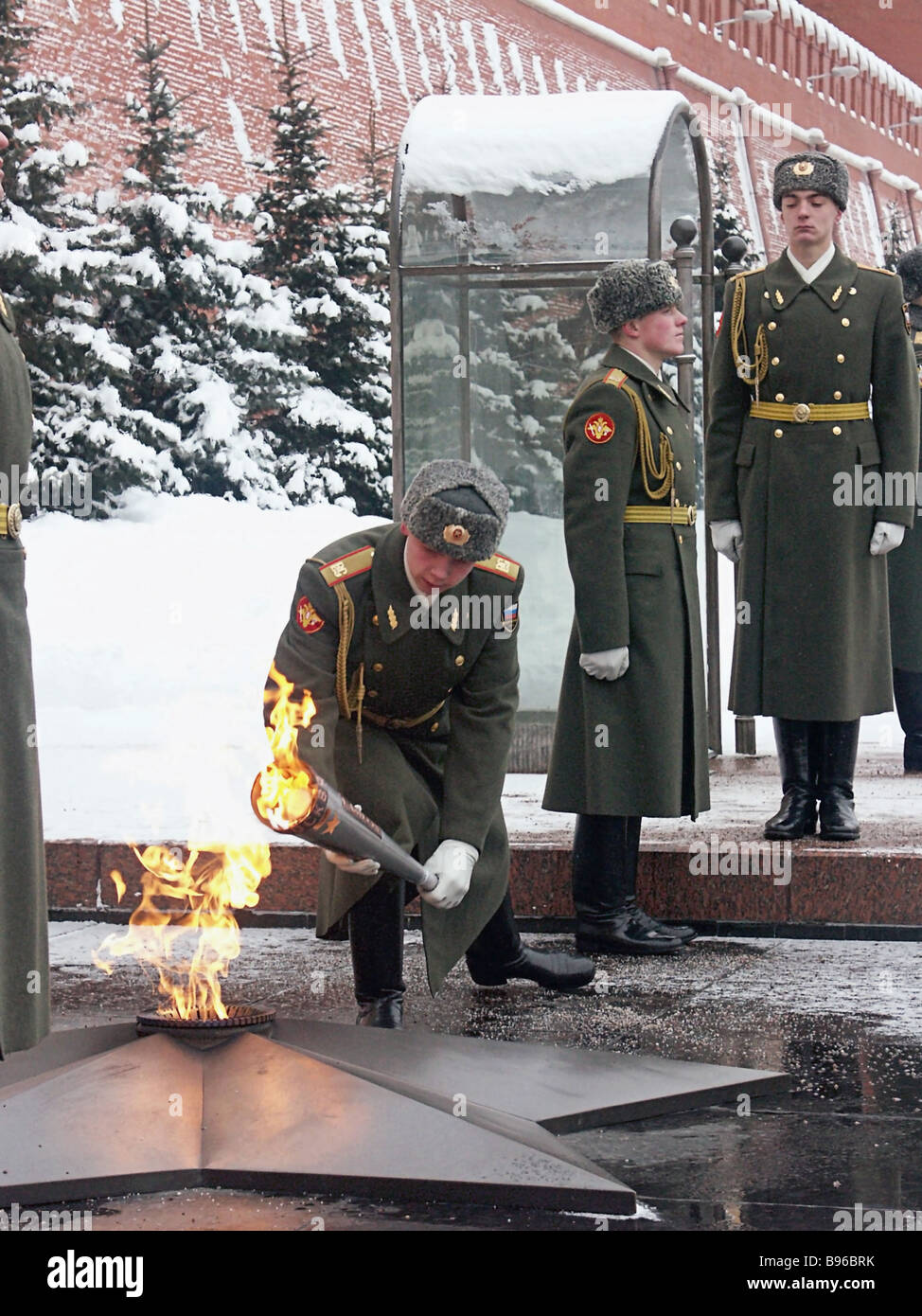 The ceremony of lightning torches in Hero Cities in commemoration of ...