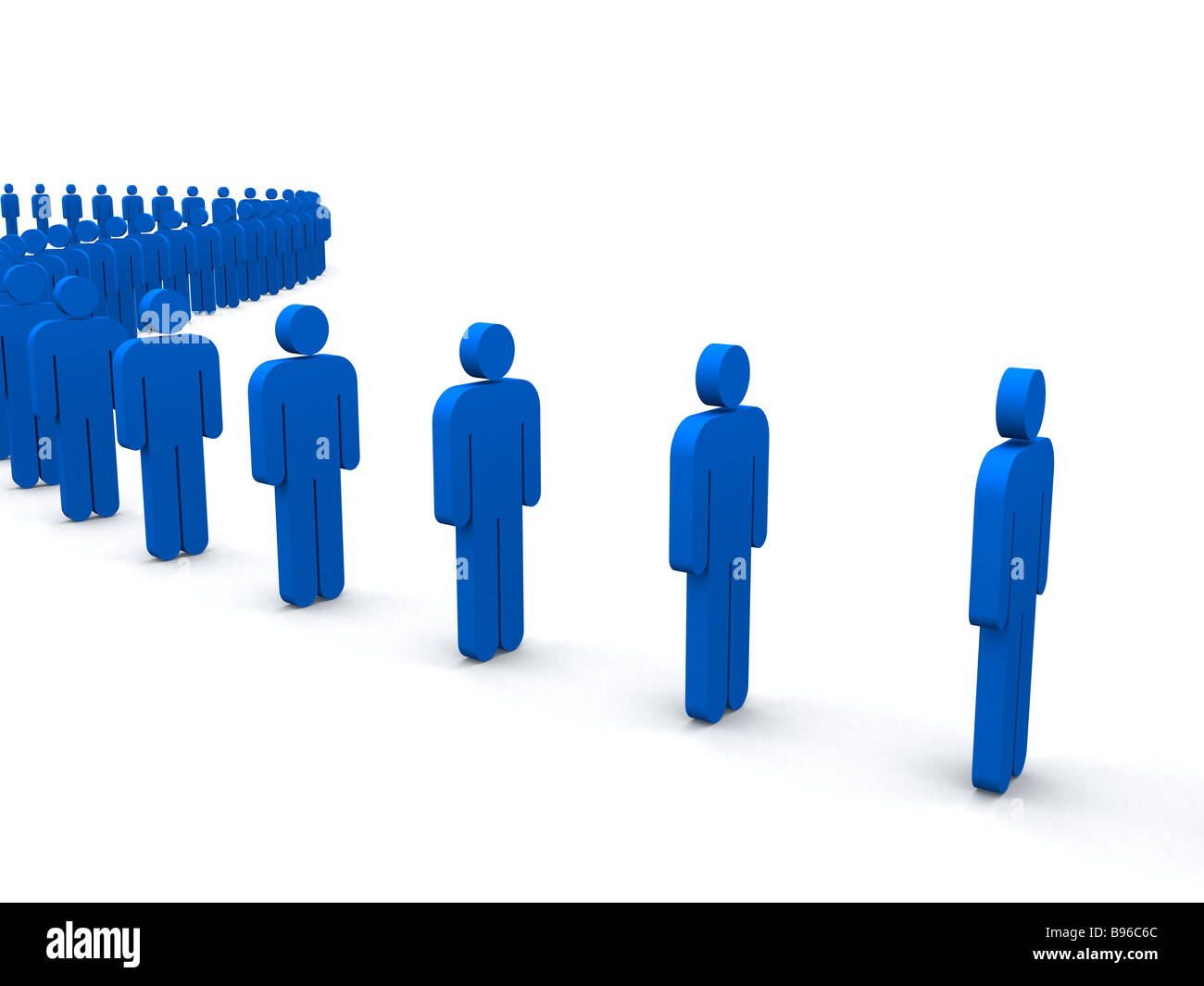 Man line silhouette icon hi-res stock photography and images - Alamy