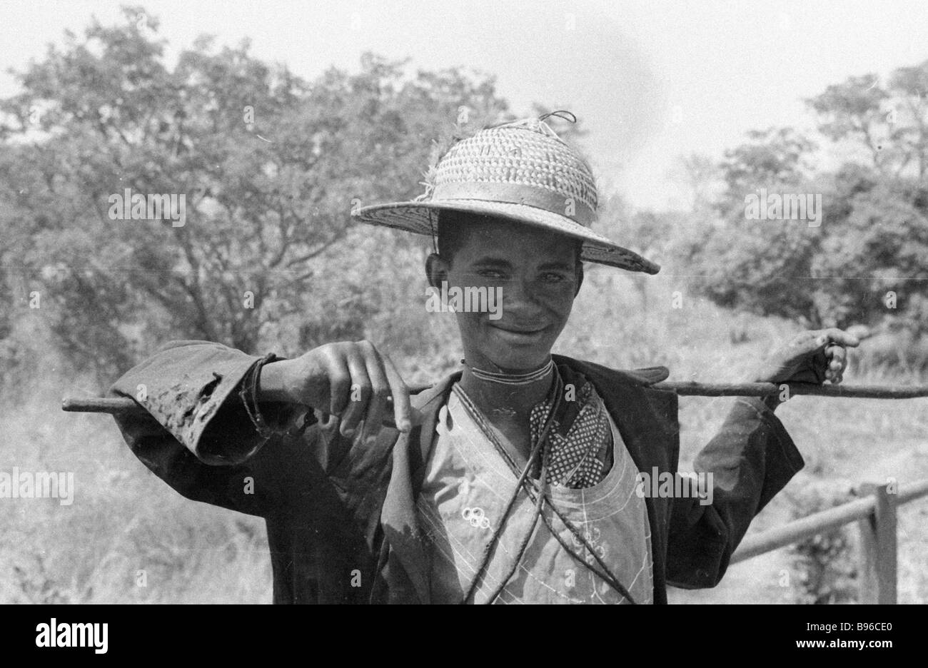 A Nigerian shepherd Stock Photo - Alamy