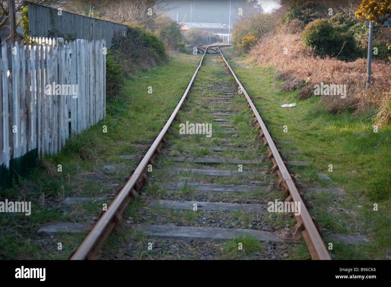 Disused Railway Line Stock Photo - Alamy