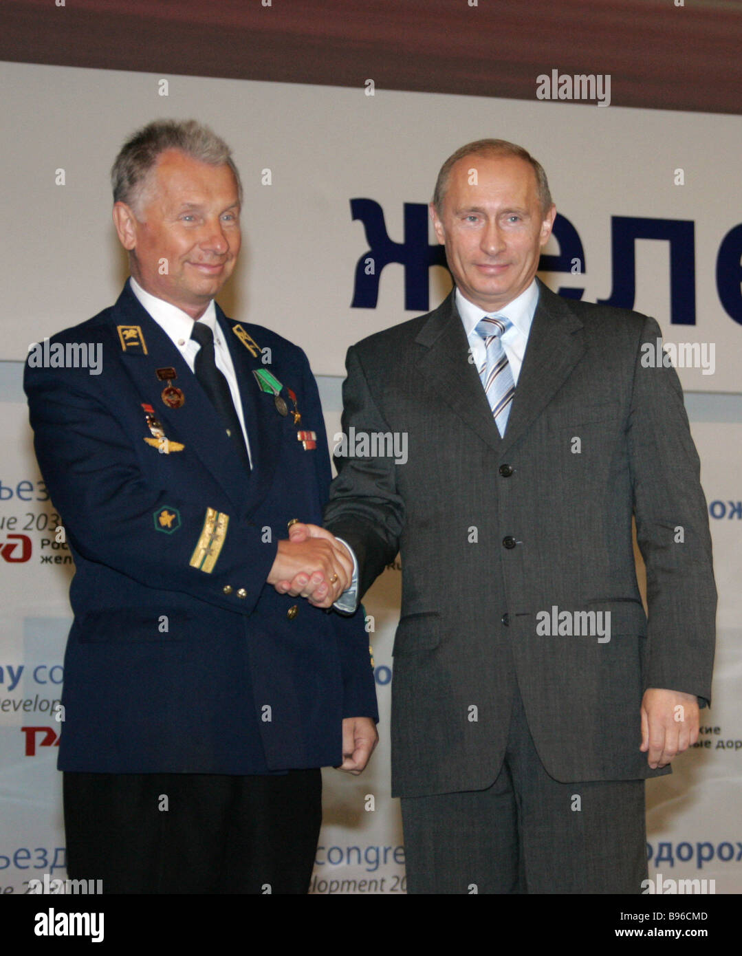 President Vladimir Putin right presented Yury Chumachenko Hero of ...