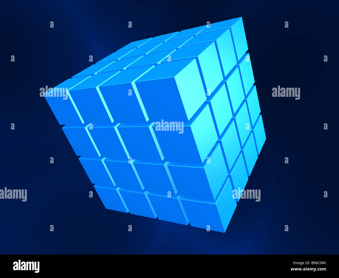 Blue cubes hi-res stock photography and images - Alamy