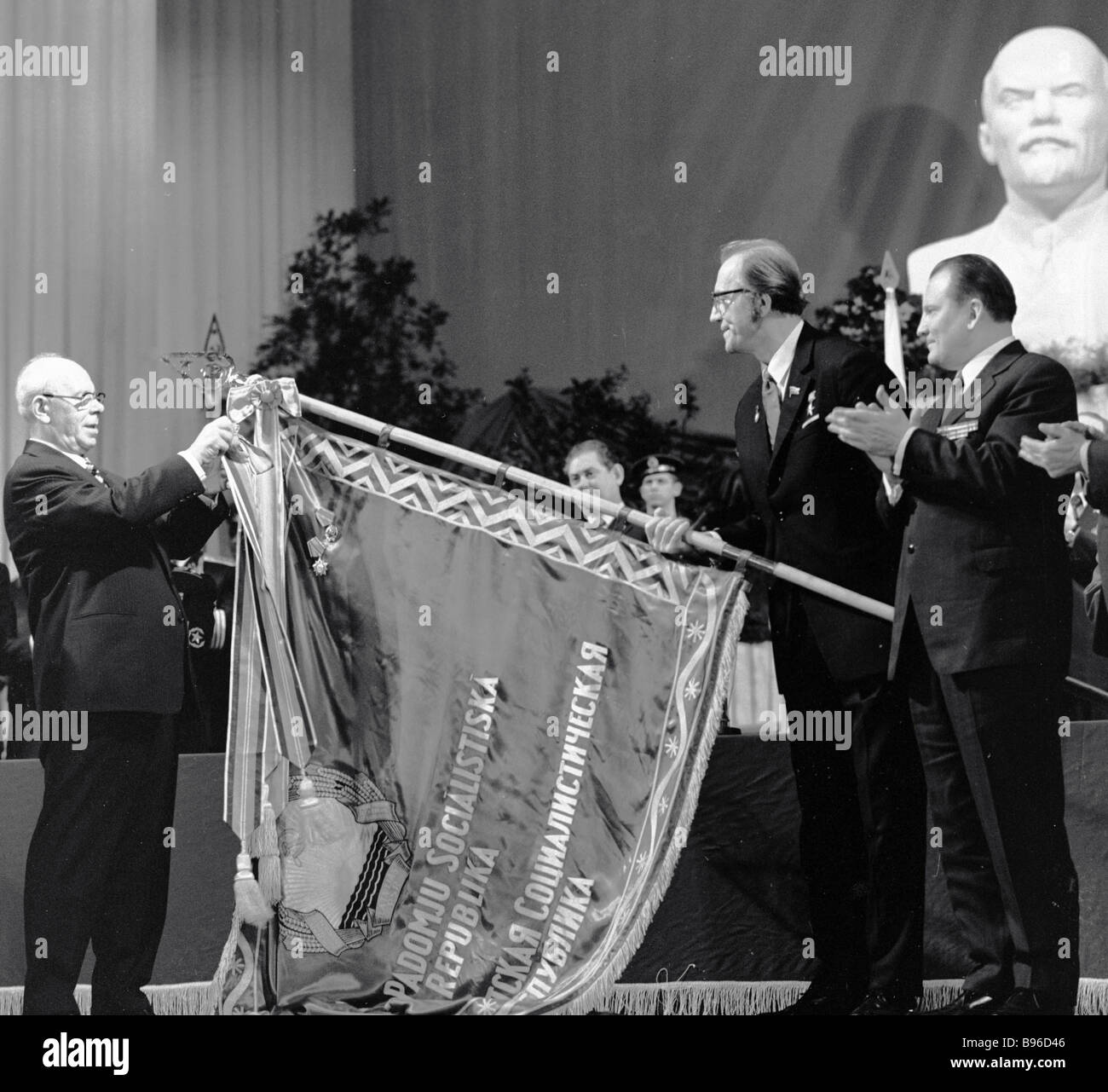 Nikolai Podgorny CPSU Central Committee Politbureau member and ...