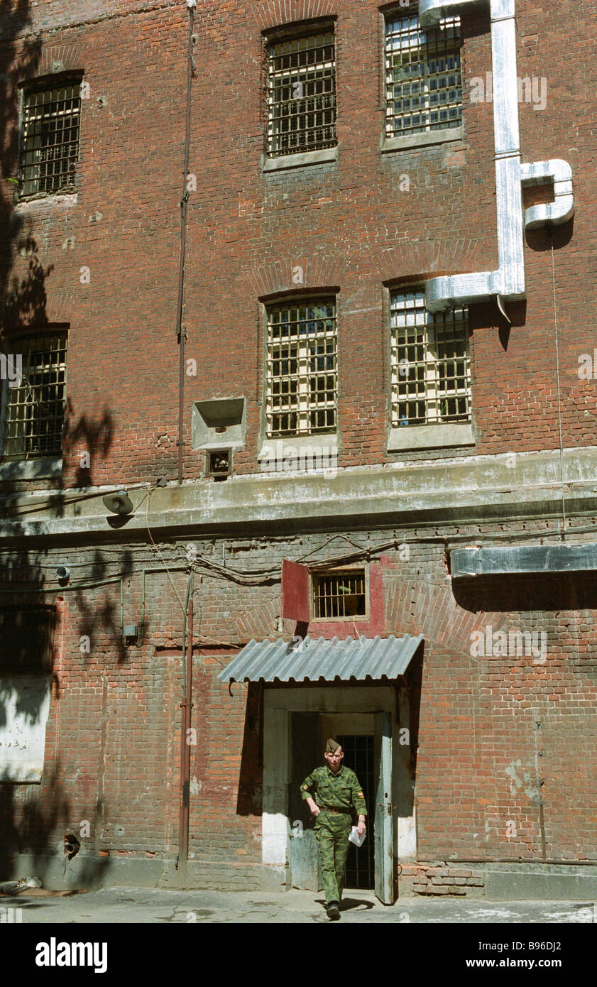 Moscow detention prison No 2 Butyrskaya Prison Stock Photo - Alamy