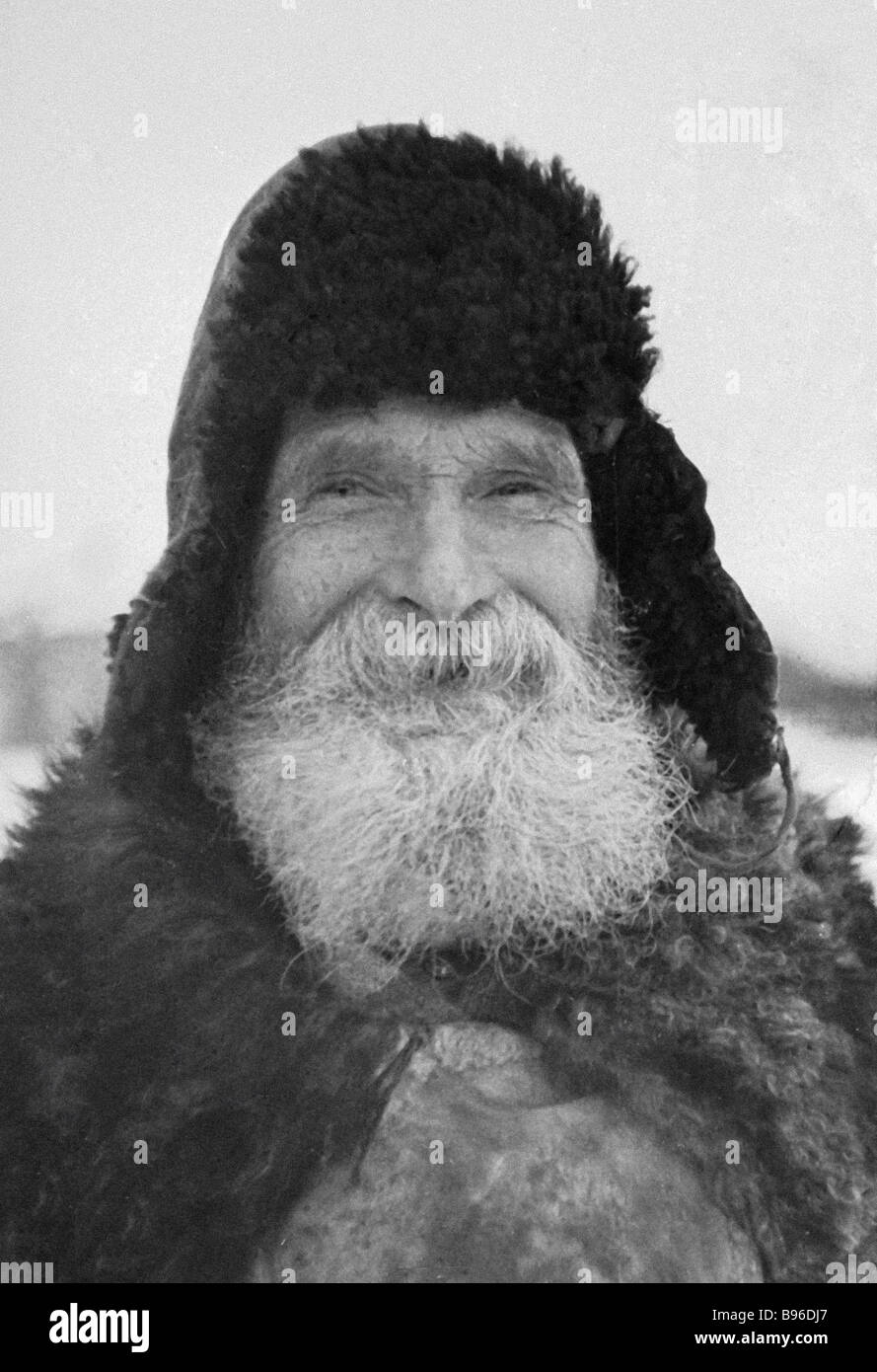 Vorobyev the graybeard of the Cossack village Veshenskaya prototyped ...