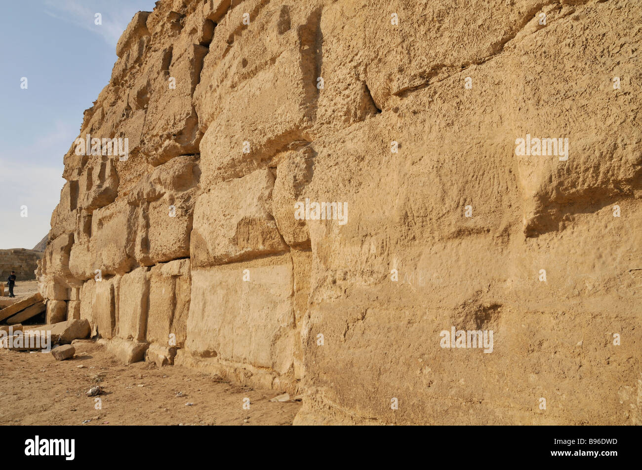 Ruins by the Sphinx temple at Giza Egypt Stock Photo - Alamy