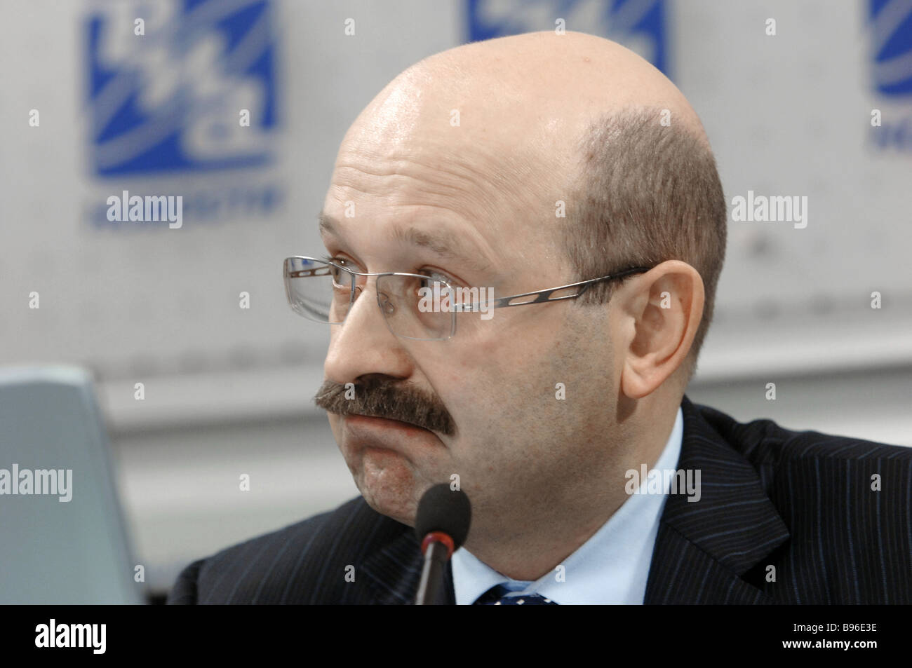 Mikhail Zadornov CEO of VTB 24 specialized retail bank attends RIA ...