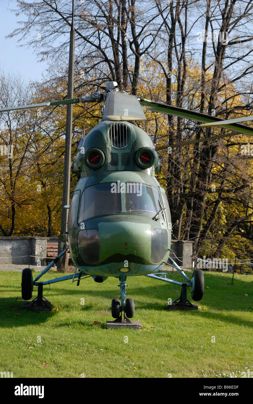 helicopter MI-2P, Polish Army Museum, Warsaw, Poland Stock Photo - Alamy