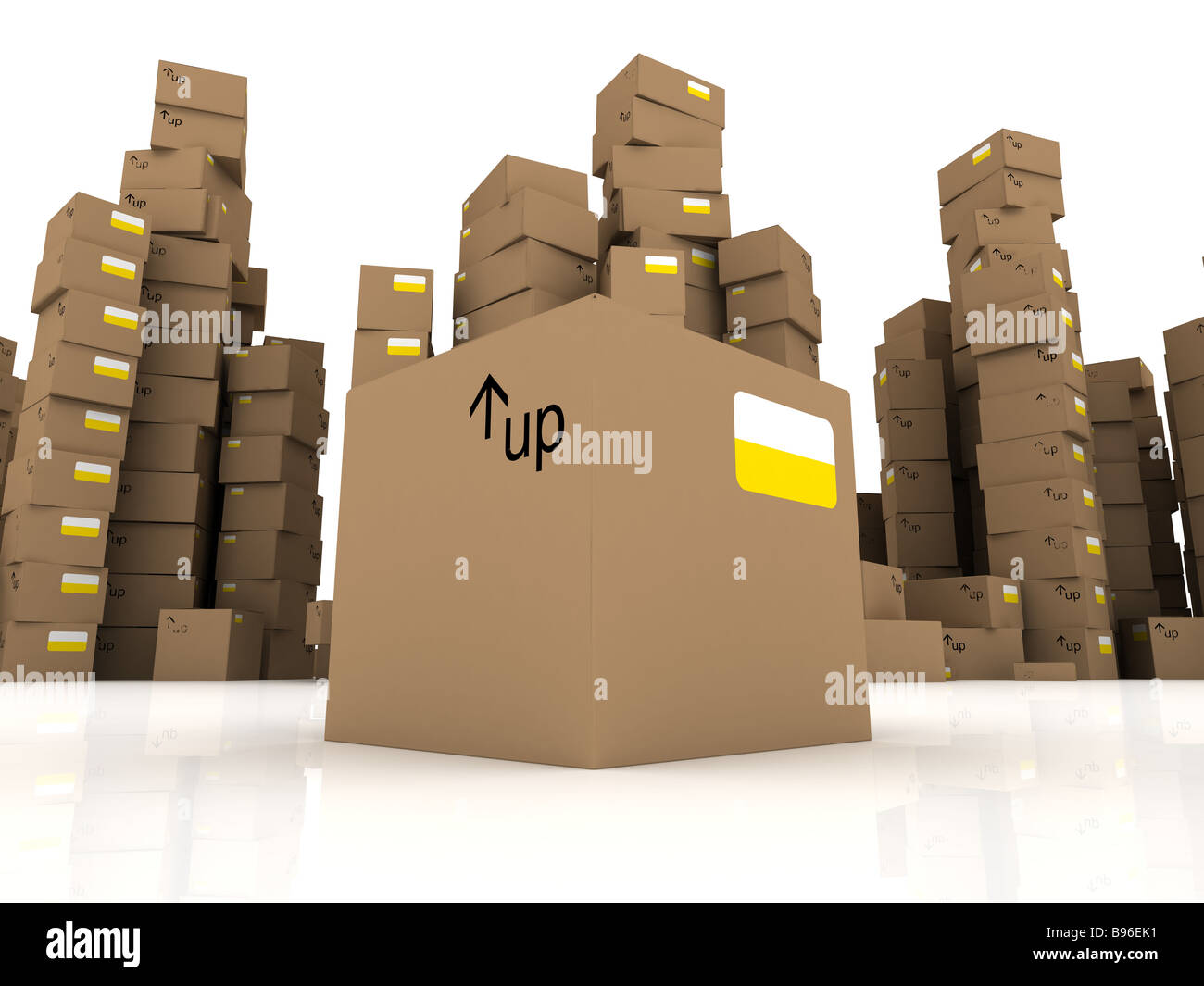 Corrugated cartons hi-res stock photography and images - Alamy