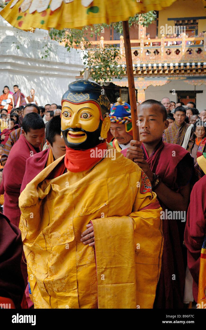 Bhutan, Punakha, Punakha Tsechu festival, Ngawang Namgyal is Bhutan's ...
