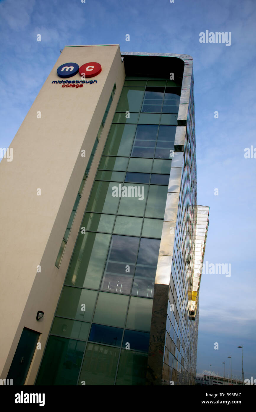 The new Modern architecture of Middlesbrough College, internationally ...