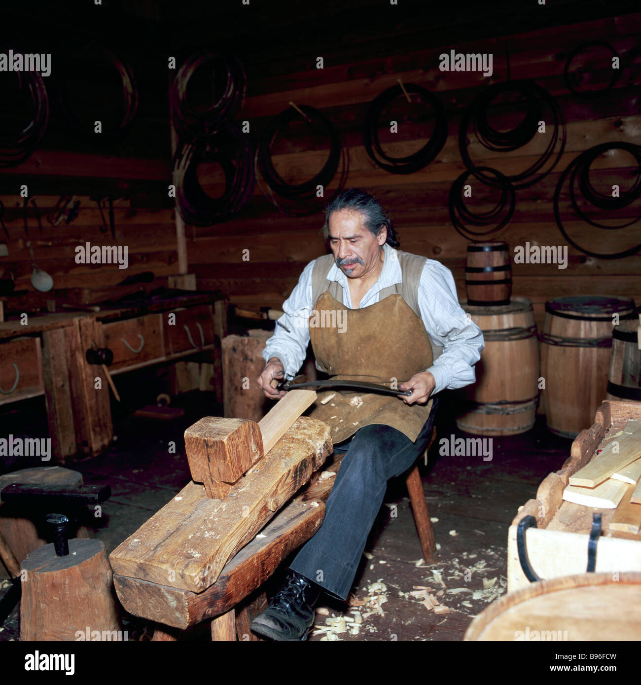 Barrel making tools hi-res stock photography and images - Alamy