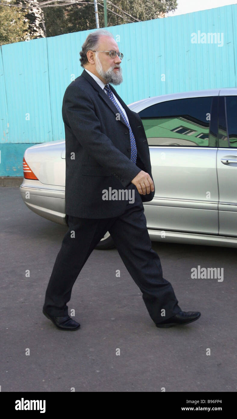 Vladimir Churov Chair of Russia s Central Election Commission Stock ...