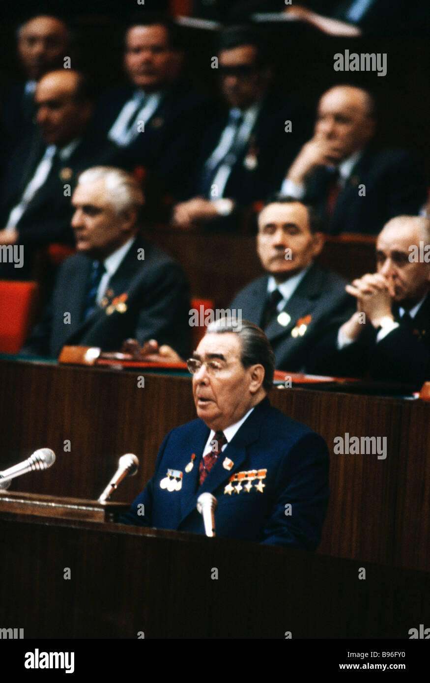 Leonid Brezhnev Stock Photos & Leonid Brezhnev Stock Images - Alamy