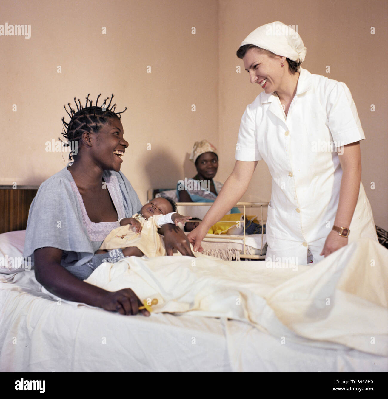 The maternity ward of the Lubango hospital Angola Stock Photo - Alamy