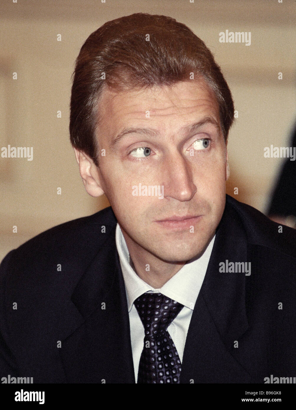 Russian presidential aide Igor Shuvalov Stock Photo - Alamy