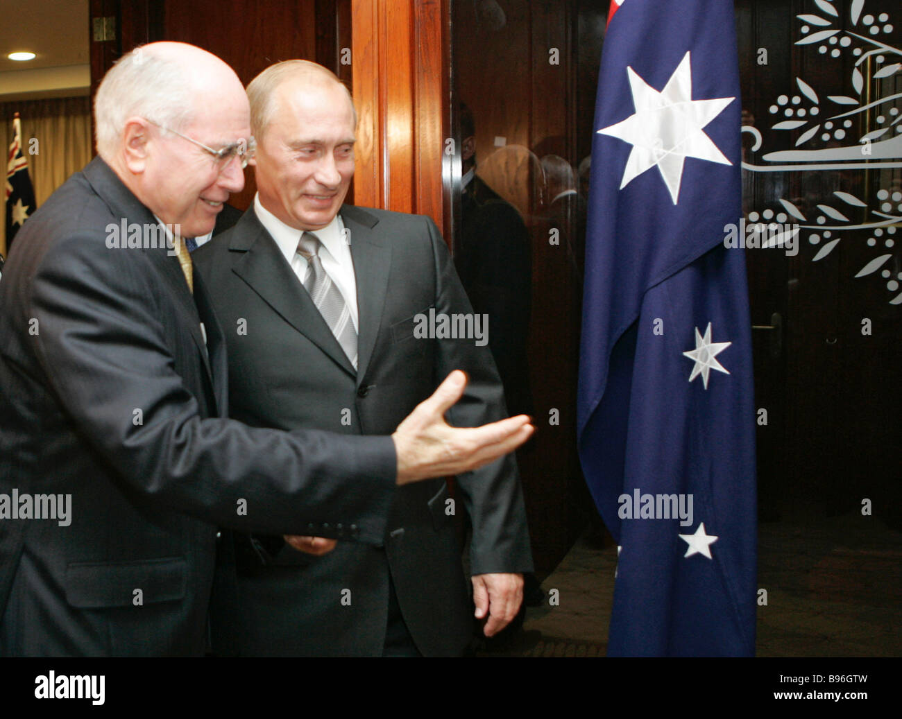 September 7 2007 Australian Prime Minister John Winston Howard and ...