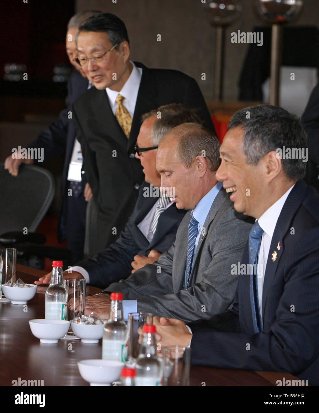September 8 2007 From left to right Taiwan spokesman Stan Shih Andrei ...