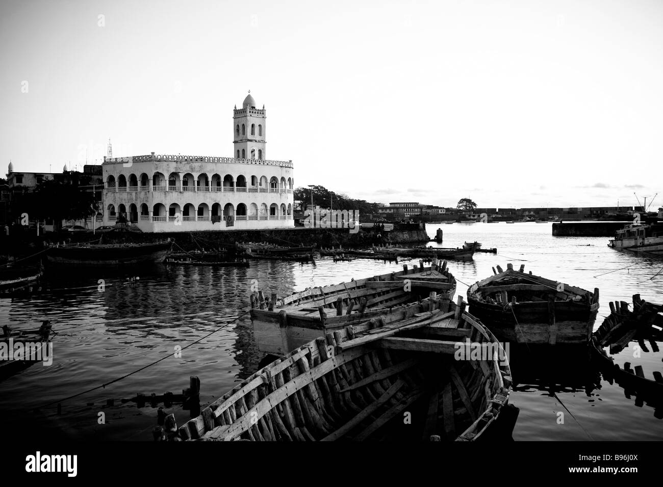 Comoros, Grande Comore, Moroni Harbour, sunset Stock Photo - Alamy