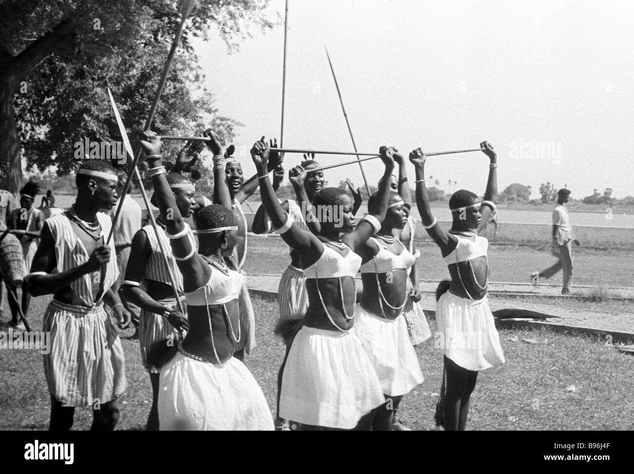 A dance company of Sudan s southern tribes performing Stock Photo - Alamy