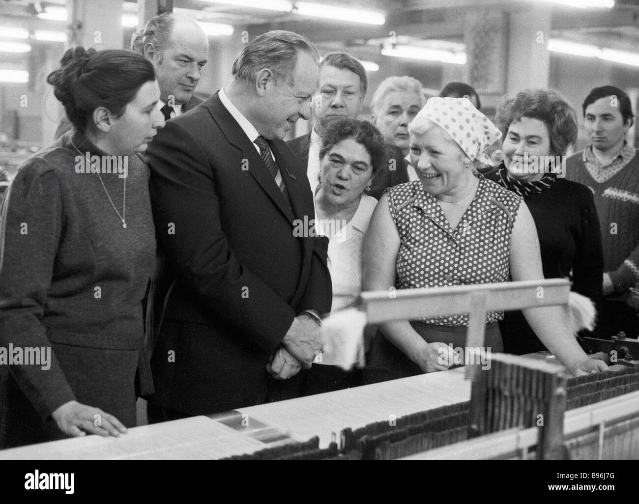 Lev Zaikov First Secretary of the Soviet Communist Party Central ...