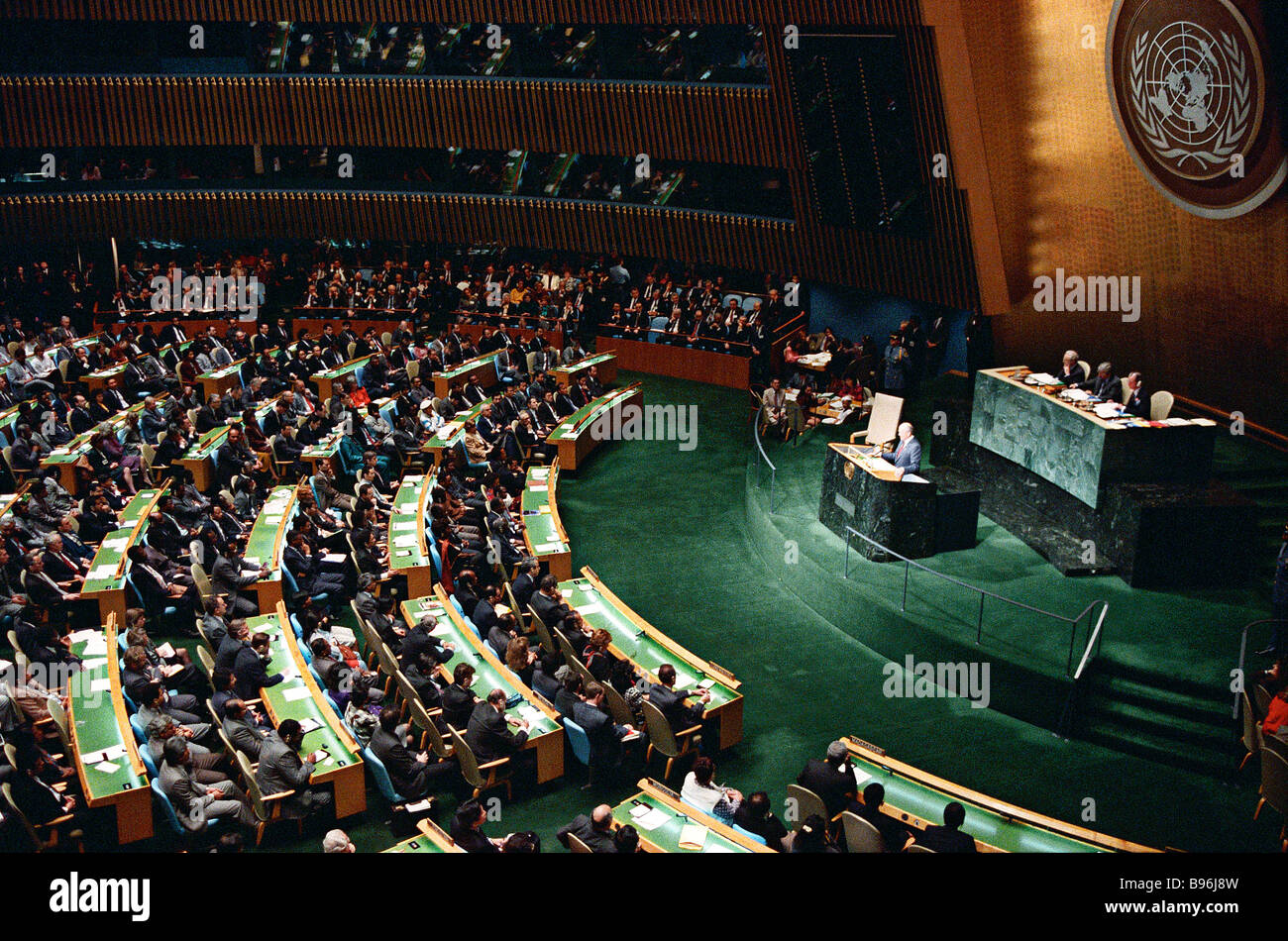 Mikhail Gorbachev general secretary of the CPSU Central Committee and ...