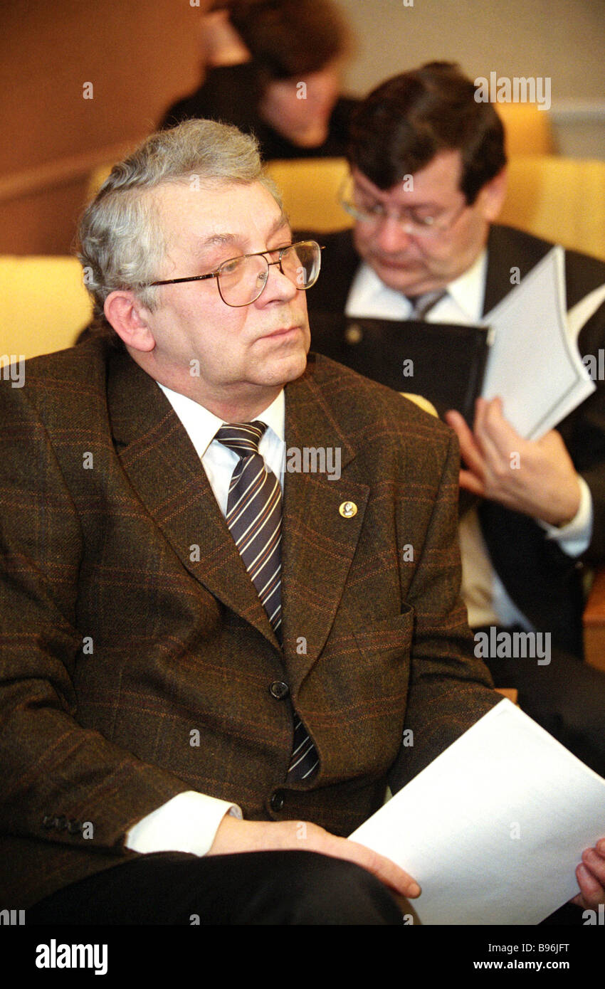 Vladimir Kozlov Head of Russia s Federal Archive Service and the ...