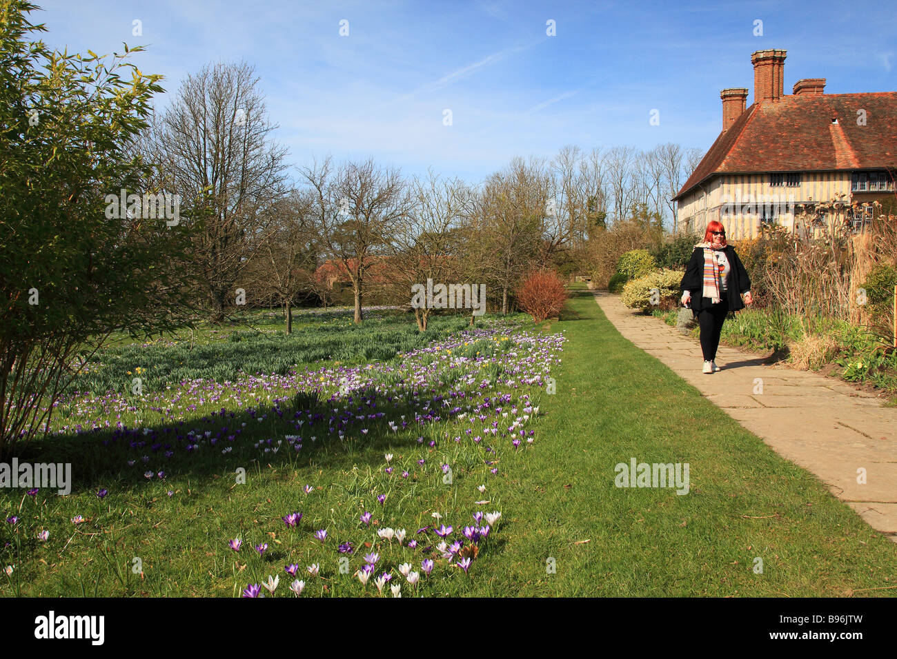 Gardens of the Great Dixter Sussex England Stock Photo - Alamy