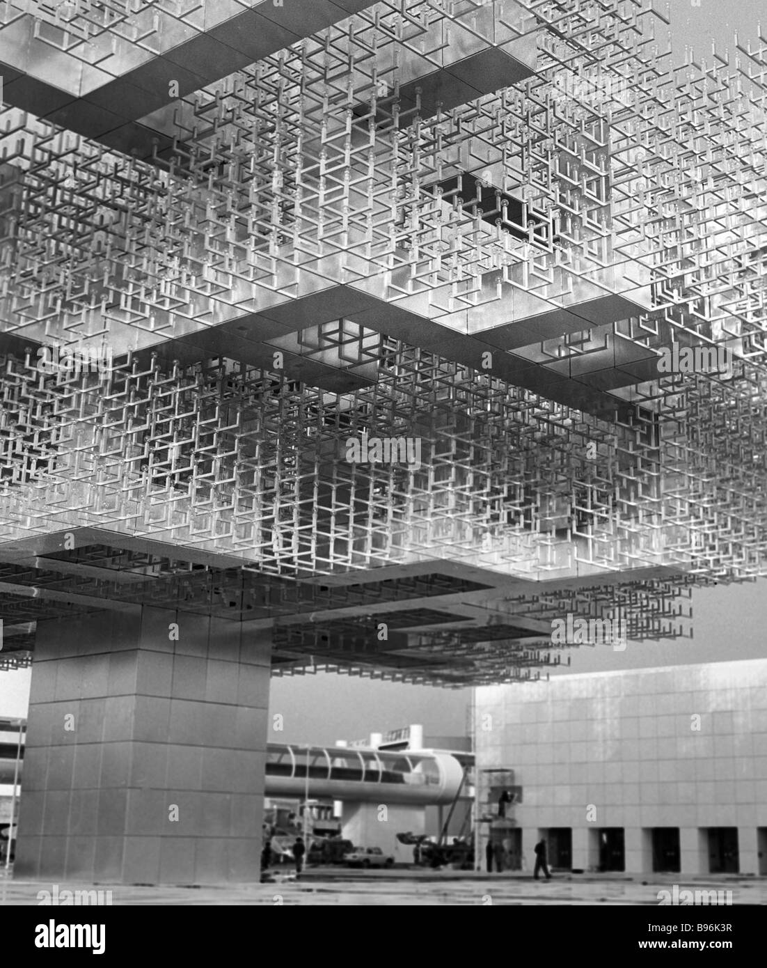 An exhibit on display at World Exposition 1970 Stock Photo - Alamy