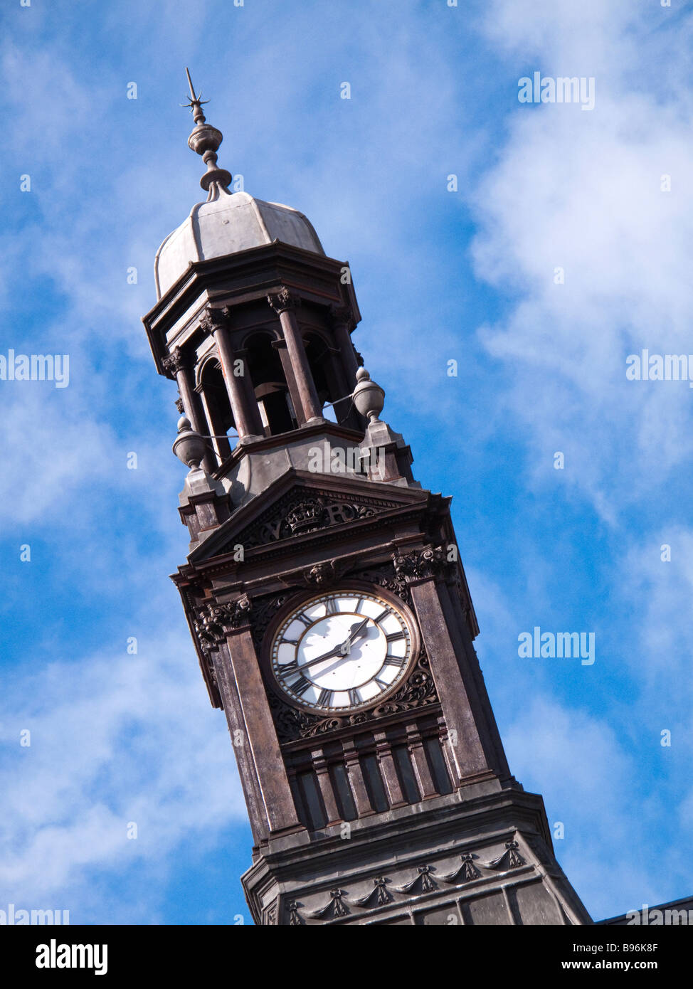 Old Post office clock, City Square, Leeds, Yorkshire, England Stock ...