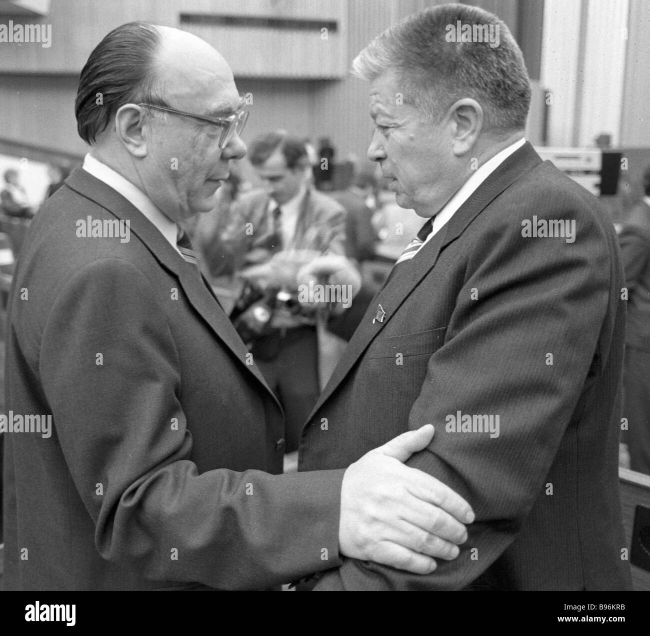 Politburo member and secretary of the CPSU Central Committee Alexander ...