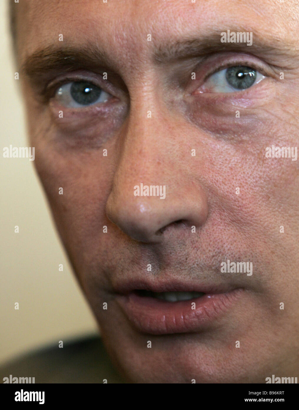 President Vladimir Putin meeting in his Sochi residence Bocharov Ruchei ...