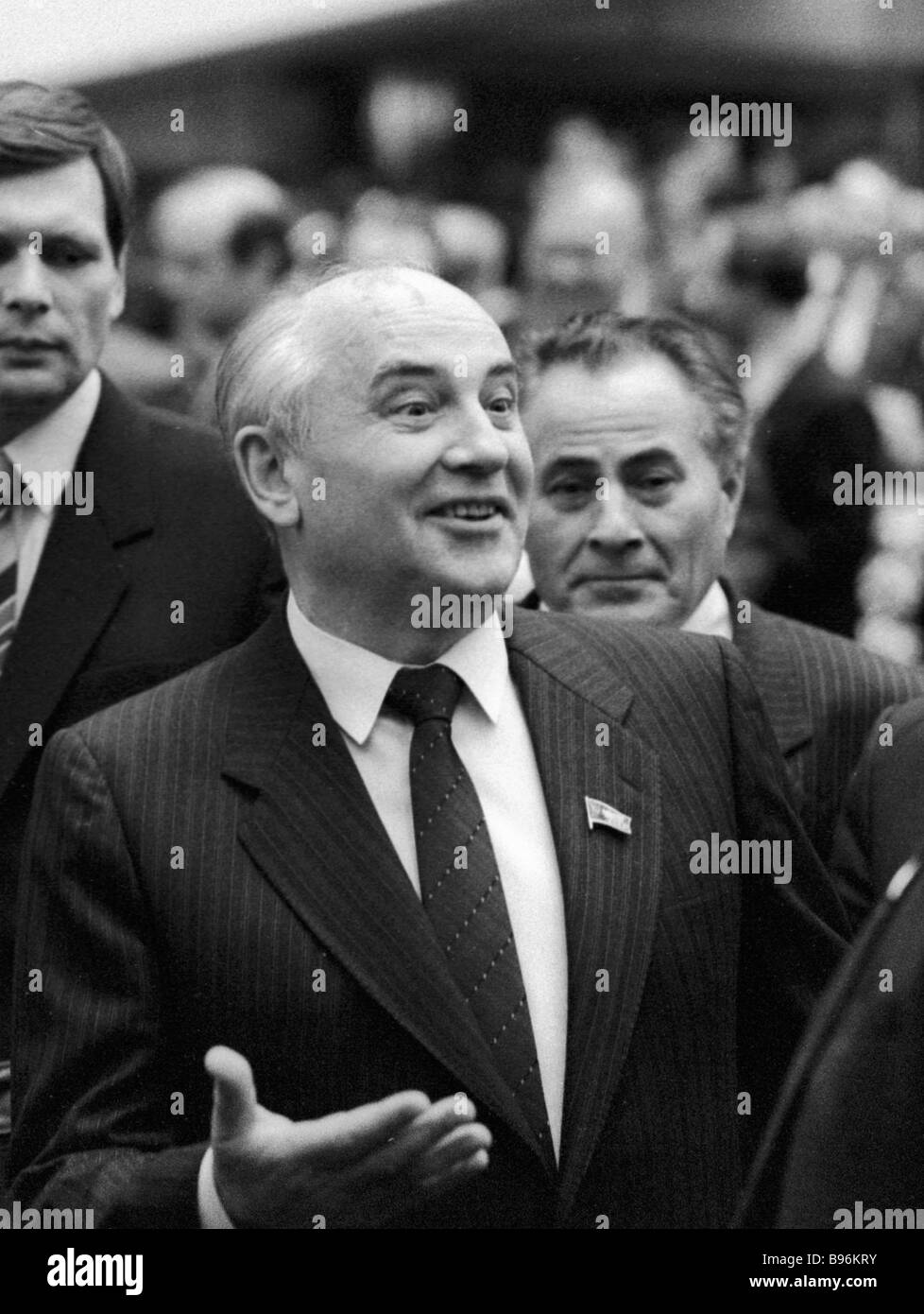 Mikhail Gorbachev general secretary of the U S S R Communist Party ...