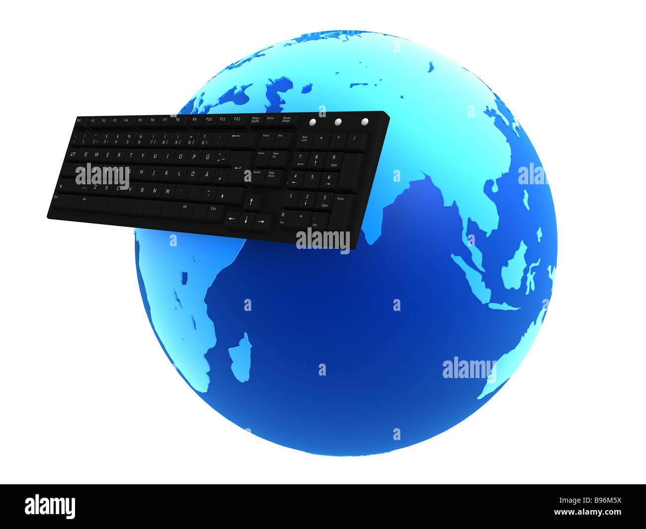 Globe network lines hi-res stock photography and images - Alamy