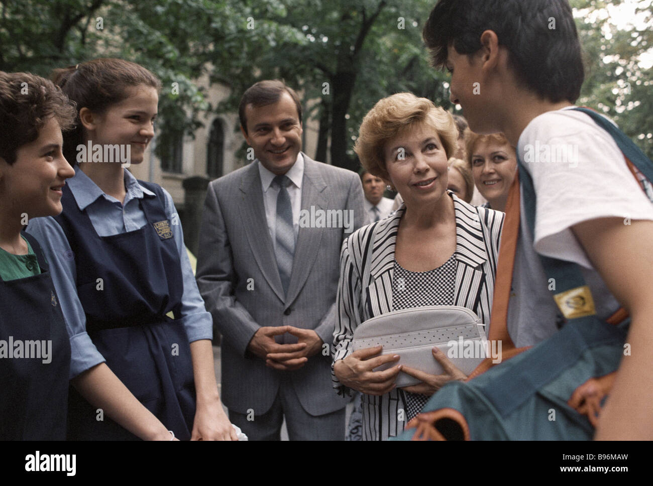 Raisa Gorbachev wife of the Secretary General of the CPSU Central ...