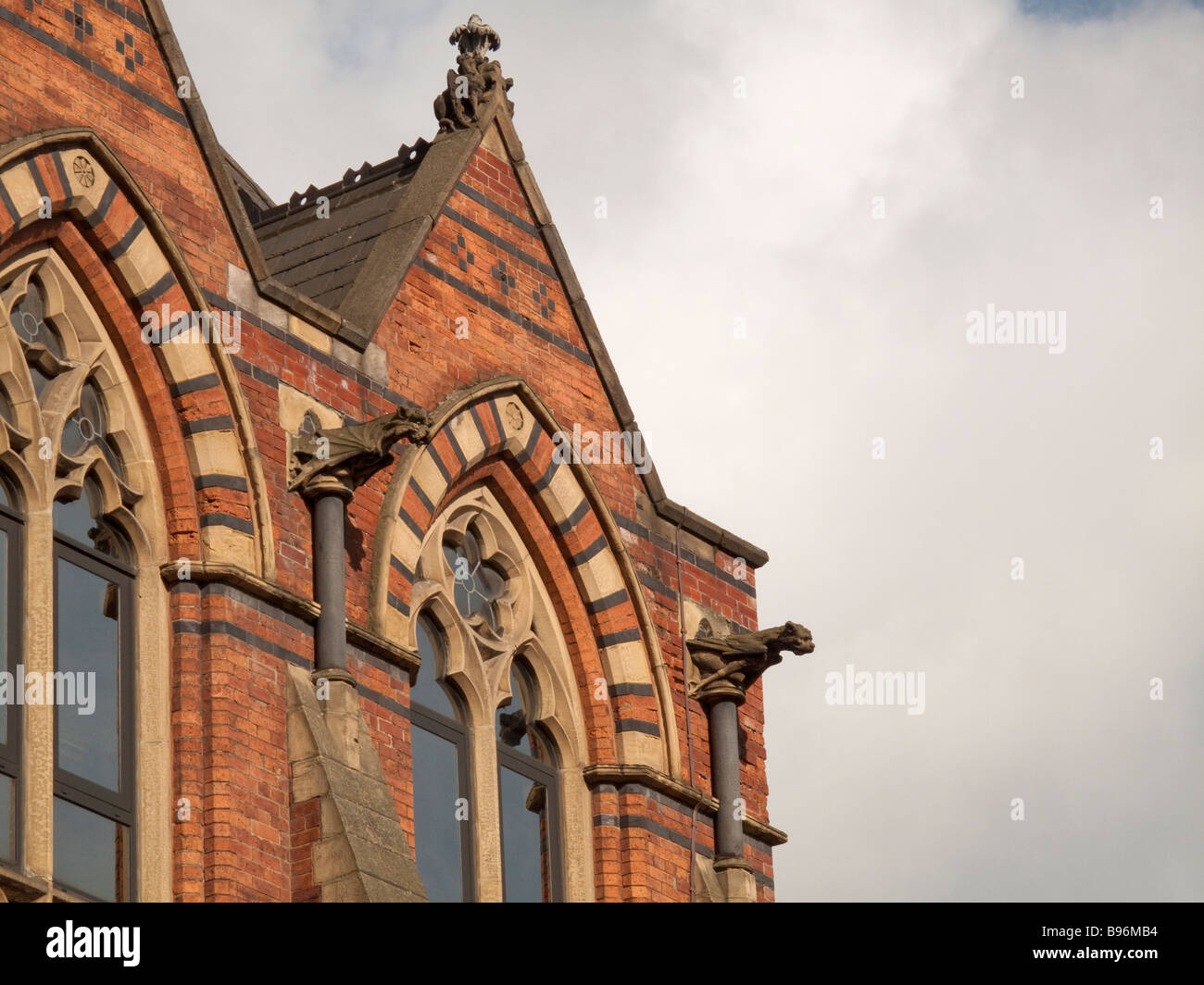 Architectural detail, Albion Place, Leeds, West Yorkshire Stock Photo ...