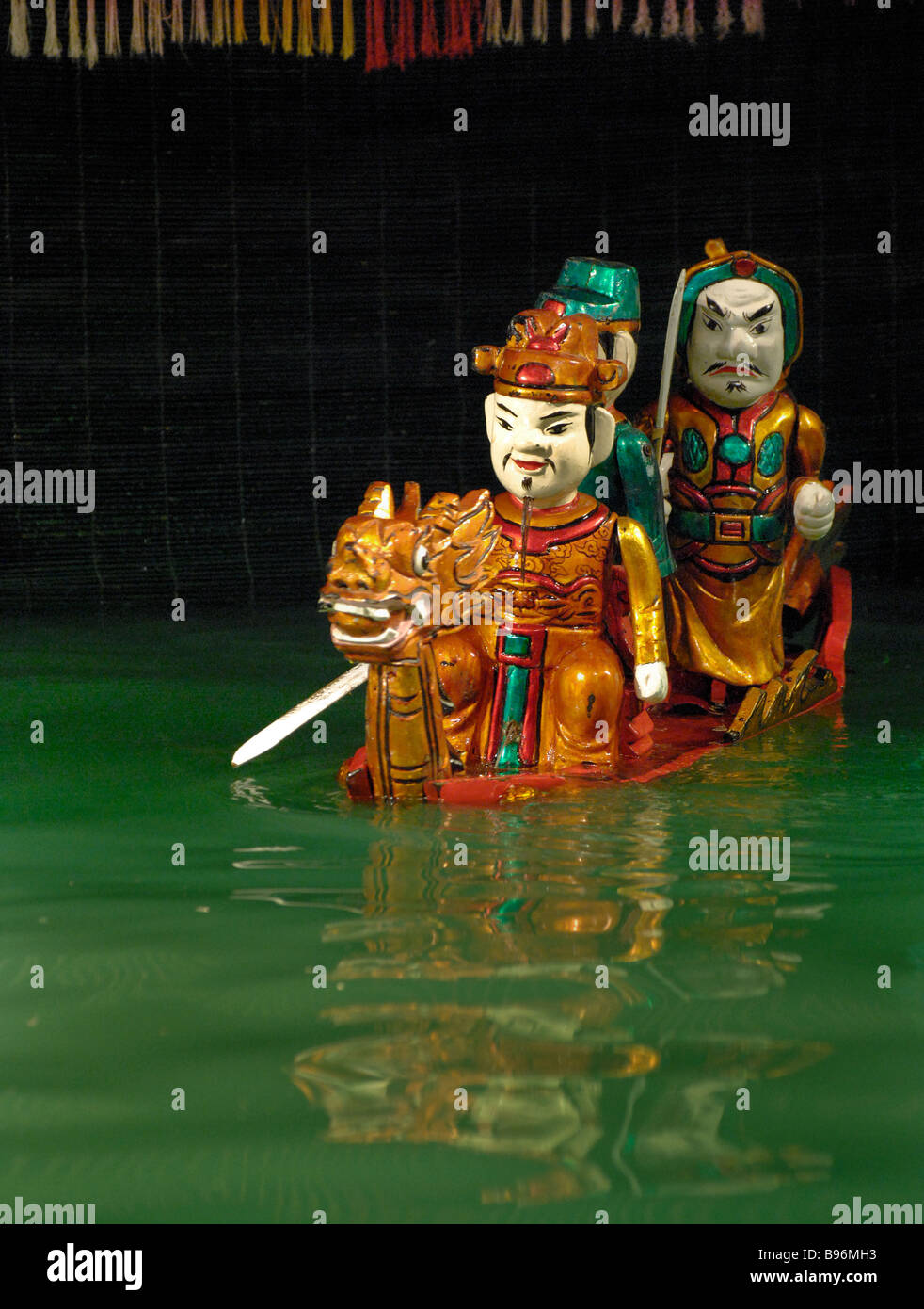 Vietnamese culture - scenes from the Water Puppet Theater, Hanoi ...