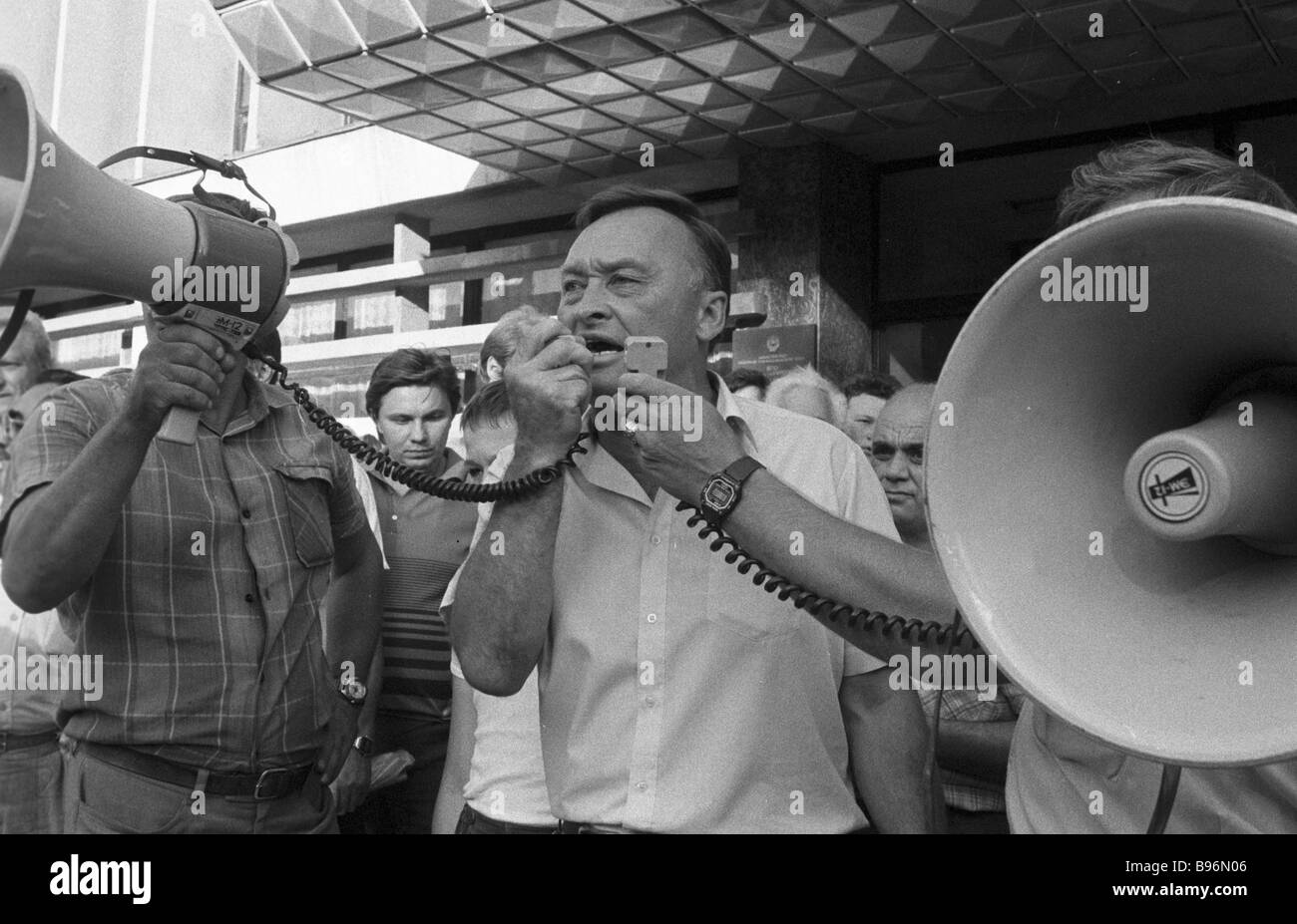 Speech by the former Soviet KGB Major General retired Oleg Kalugin at ...