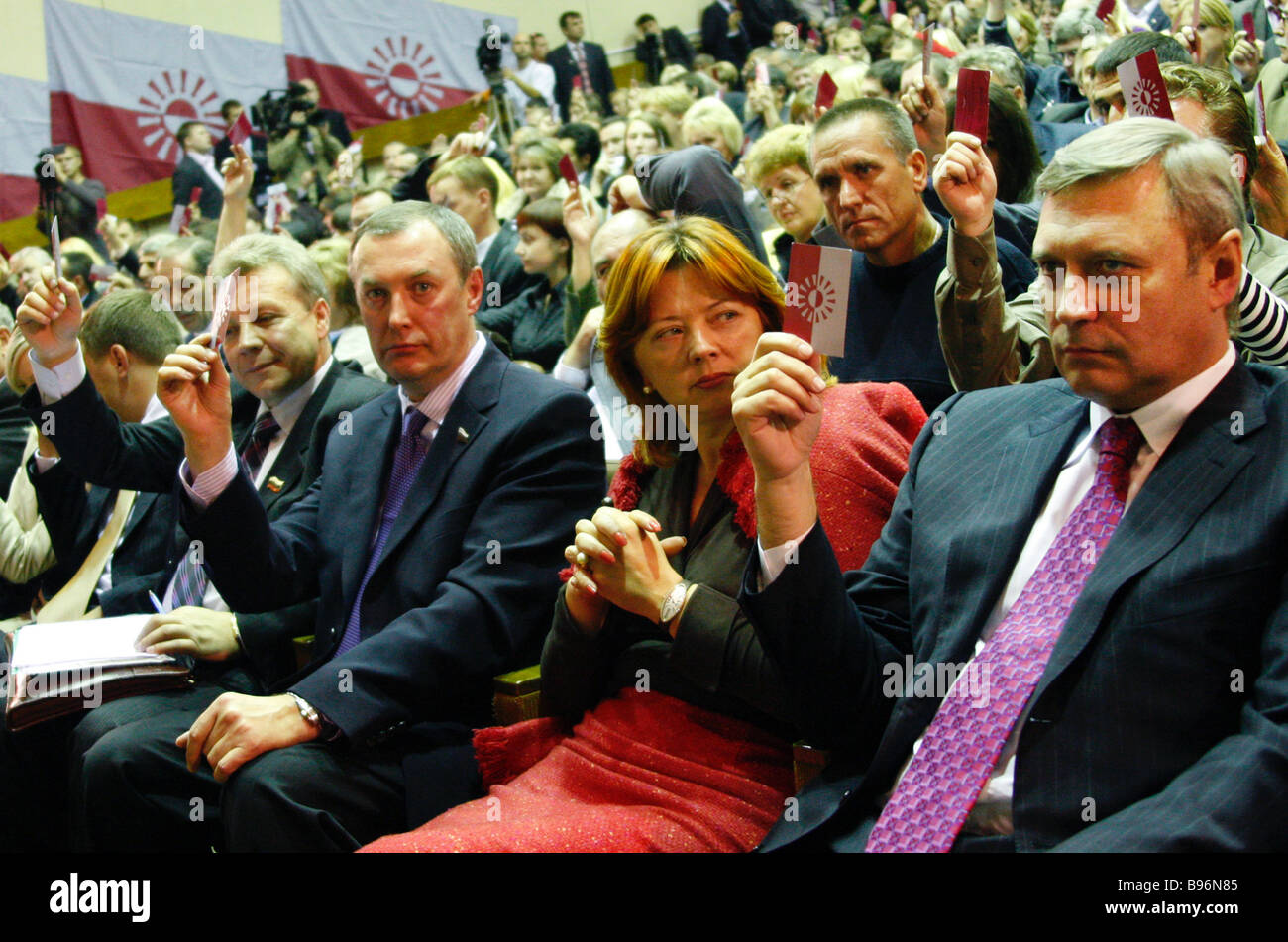 Former Russian Prime Minister Mikhail Kasyanov became leader of the new ...