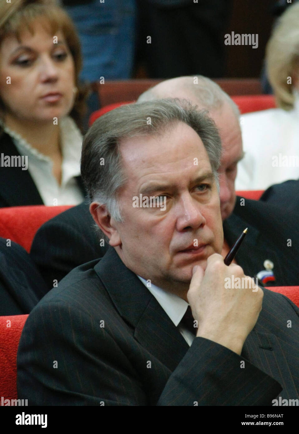 Alexander Sokolov the acting minister of culture a member of the Just ...