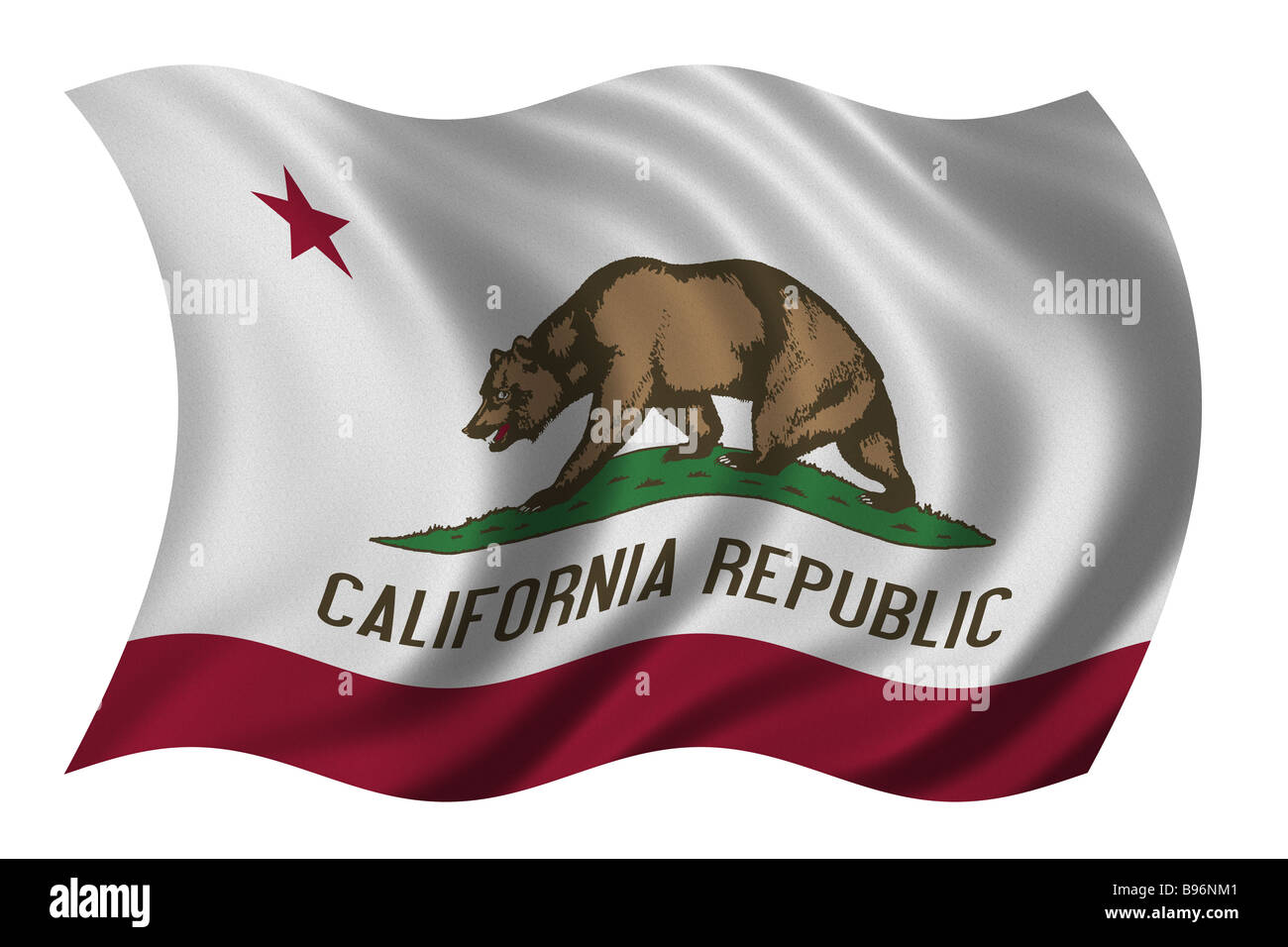 Flag of California Stock Photo - Alamy