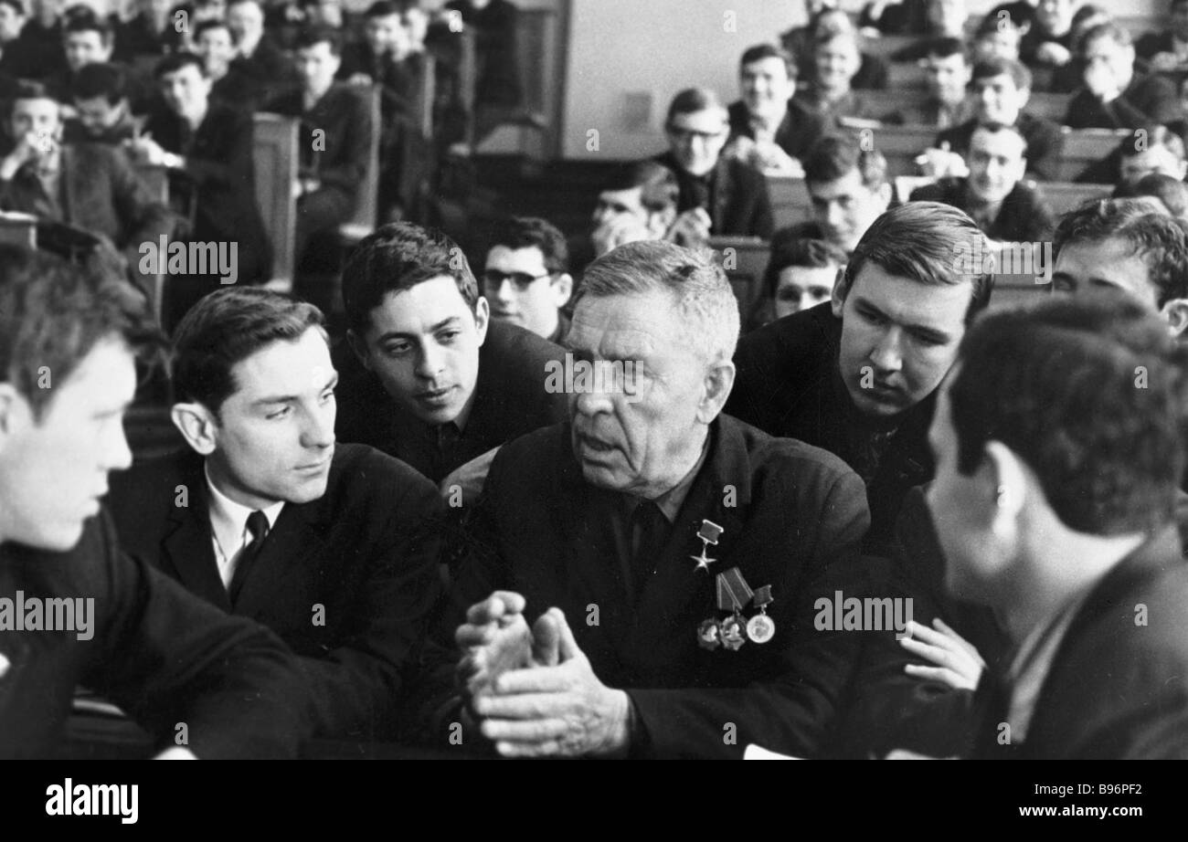 Distinguished coal miner Alexei Stakhanov Hero of Socialist Labor 3rd ...