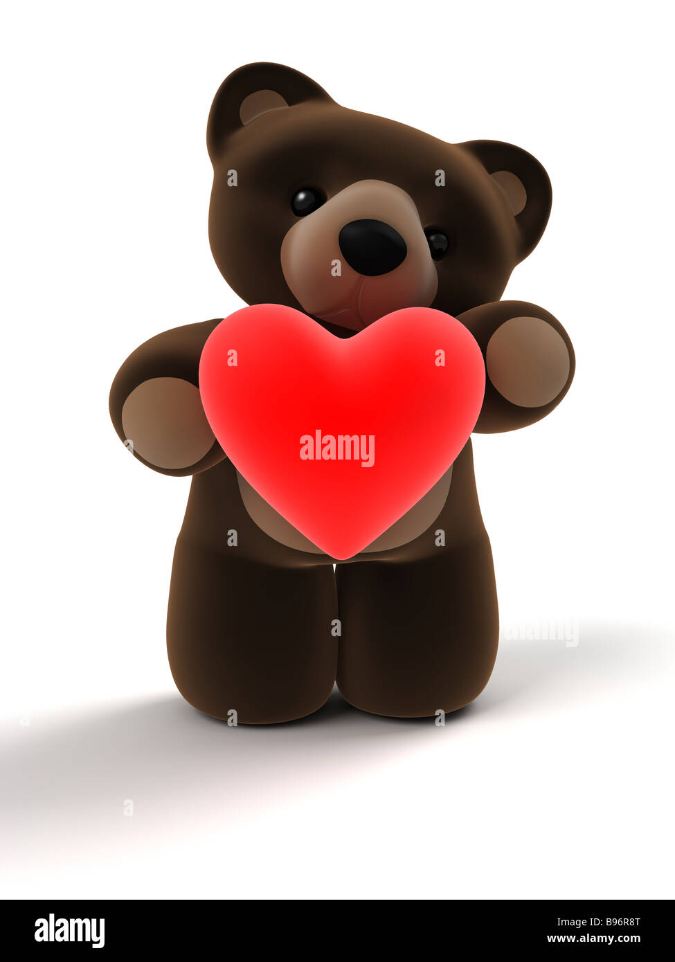 Teddy heart hi-res stock photography and images - Alamy
