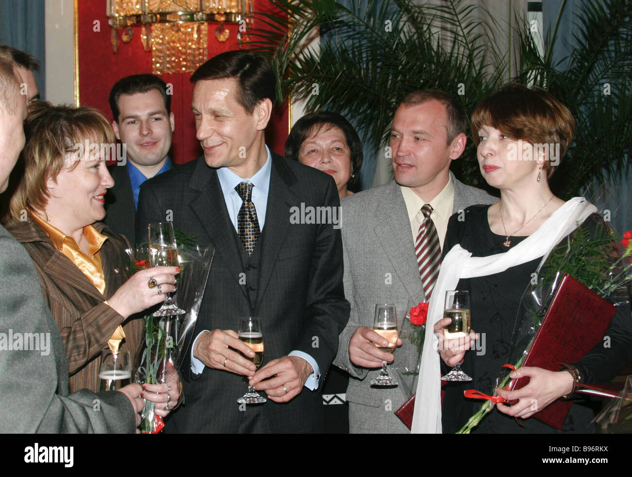 Vice Premier Alexander Zhukov with finalists and winners of Teacher of ...