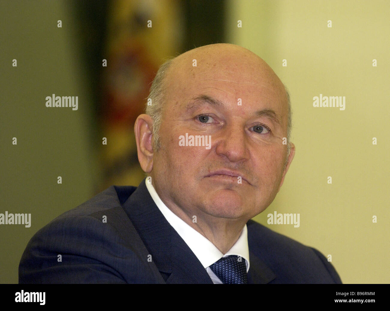Moscow Mayor Yuri Luzhkov Stock Photo - Alamy