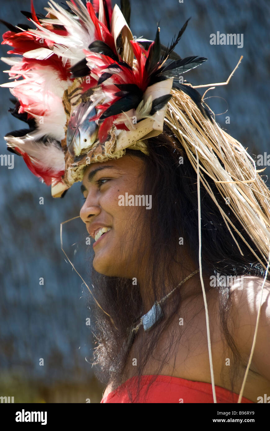 Marquesan woman hi-res stock photography and images - Alamy