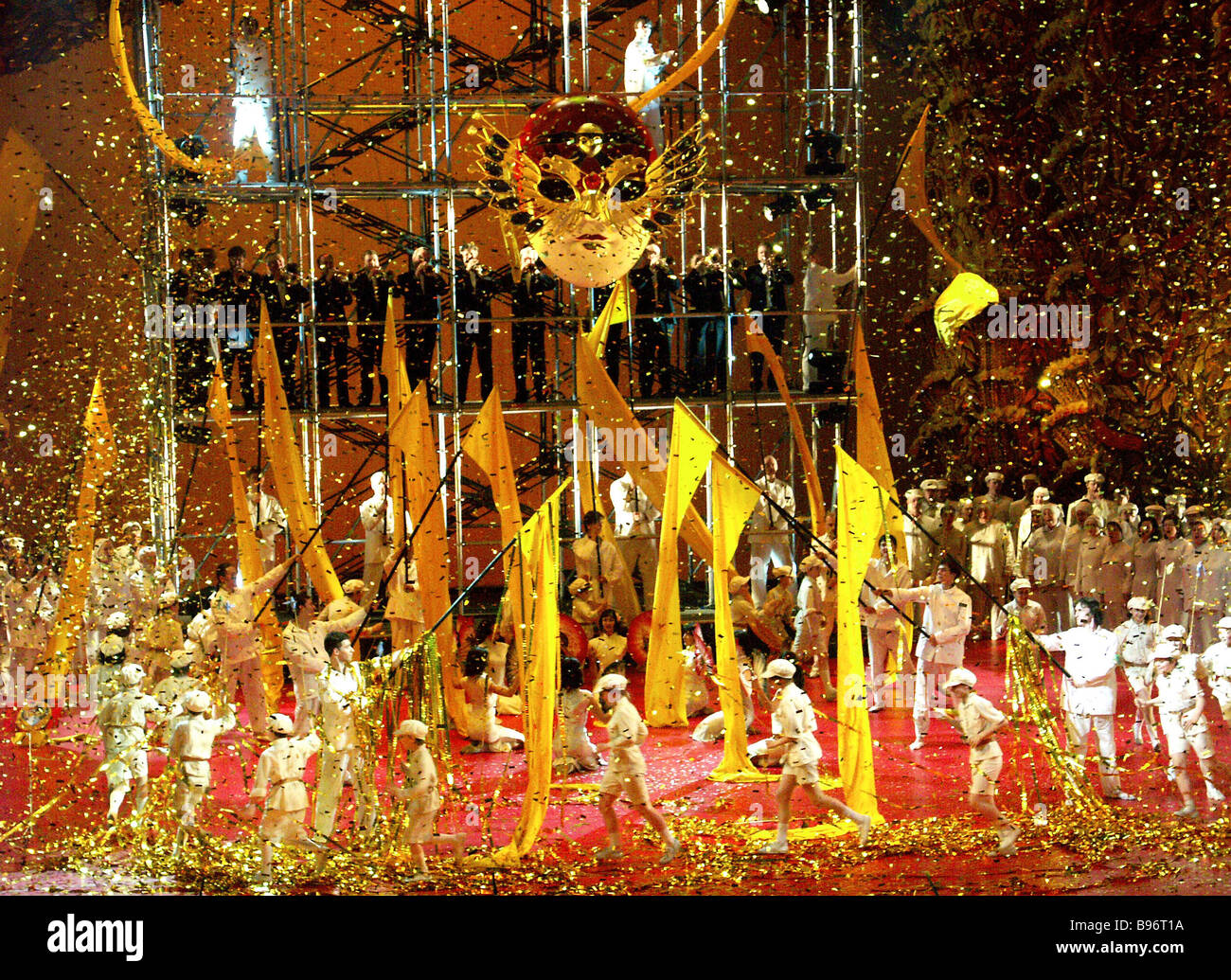 The Golden Mask stage festival closing gala at the Bolshoi Theatre ...